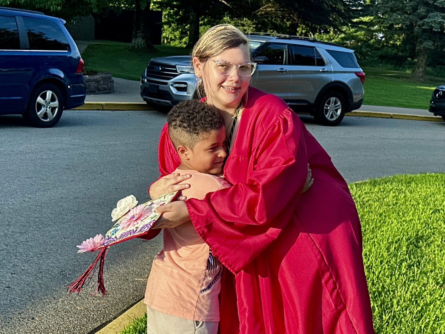 After saving her godson from a dog attack, injured Charleroi grad ...