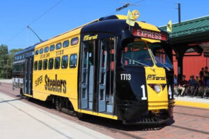 Trolley Museum presents restored ‘Terrible Trolley’ - Mon Valley ...