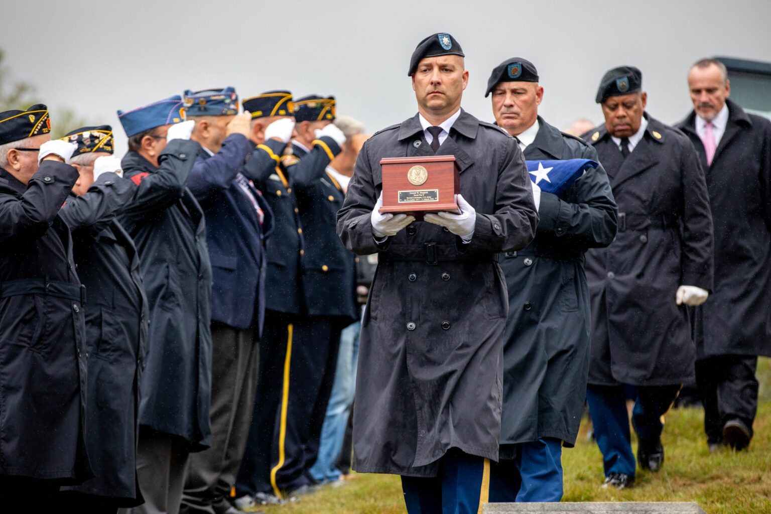 81 years later, World War II hero is brought home to rest - Mon Valley ...