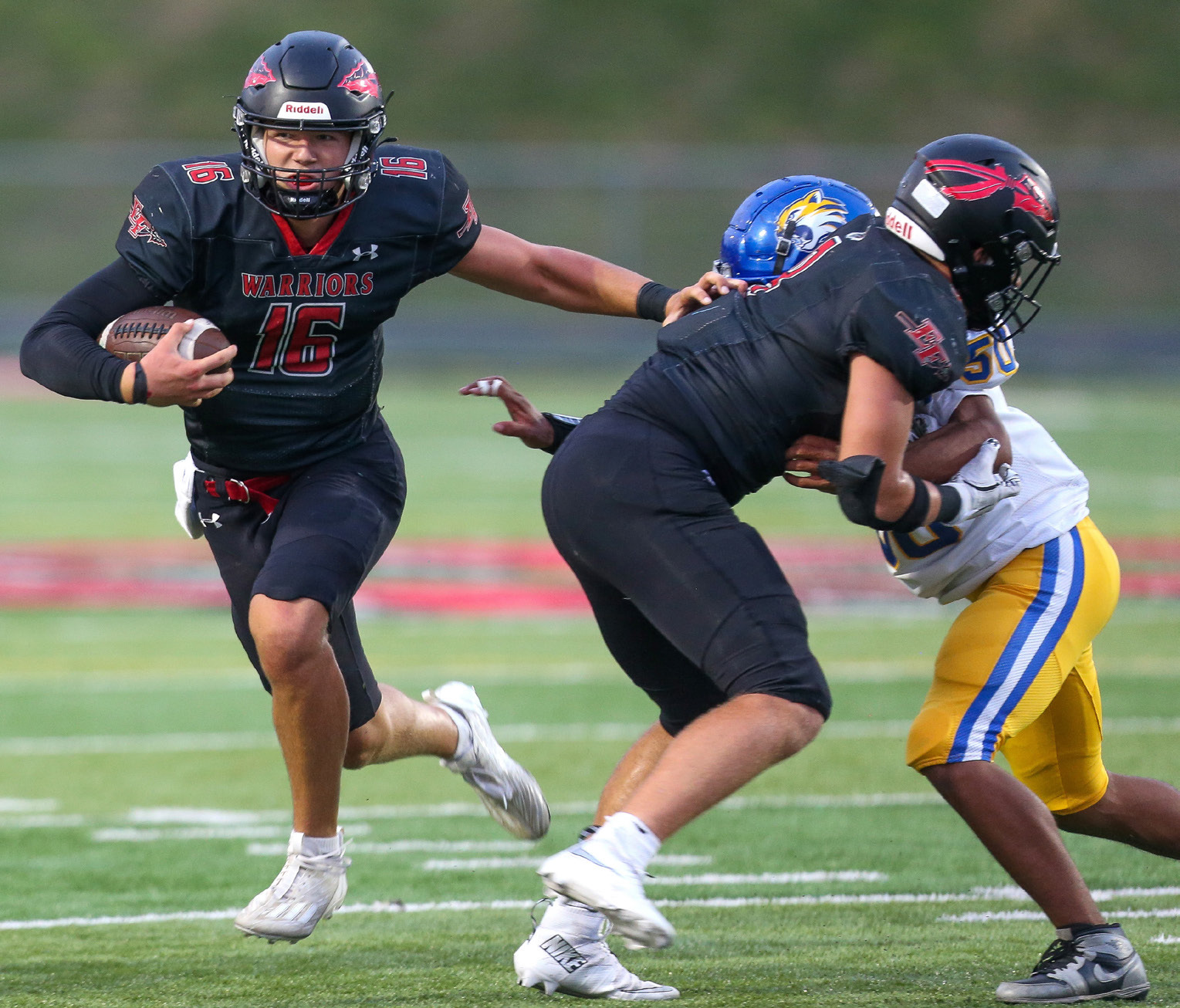 Messina keeps EF’s offense humming in 53-13 victory - Mon Valley ...