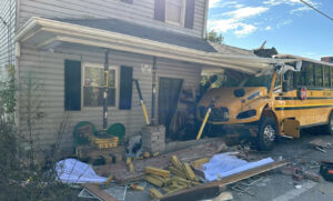 School bus crashes into Forward Township house - Mon Valley Independent