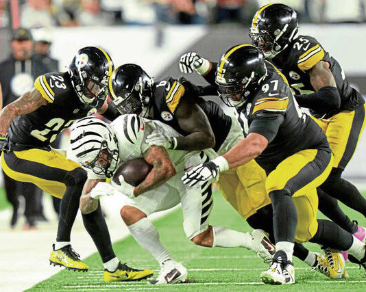 Steelers’ defense reels after being shredded by Bengals - Mon Valley ...