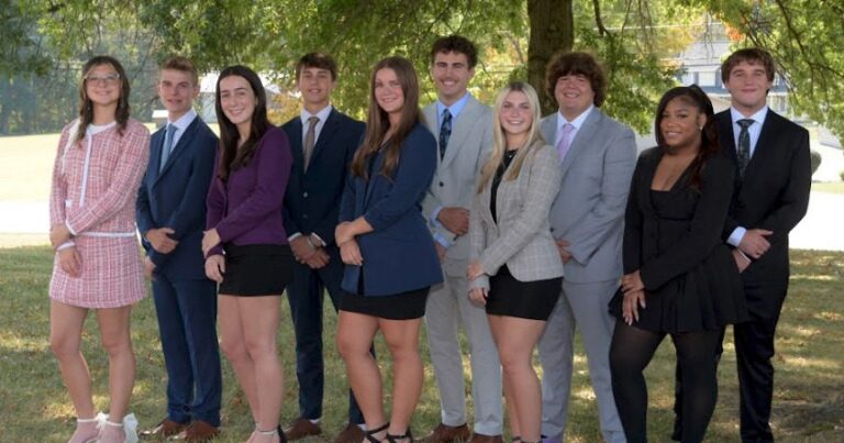 Yough High School homecoming royalty - Mon Valley Independent