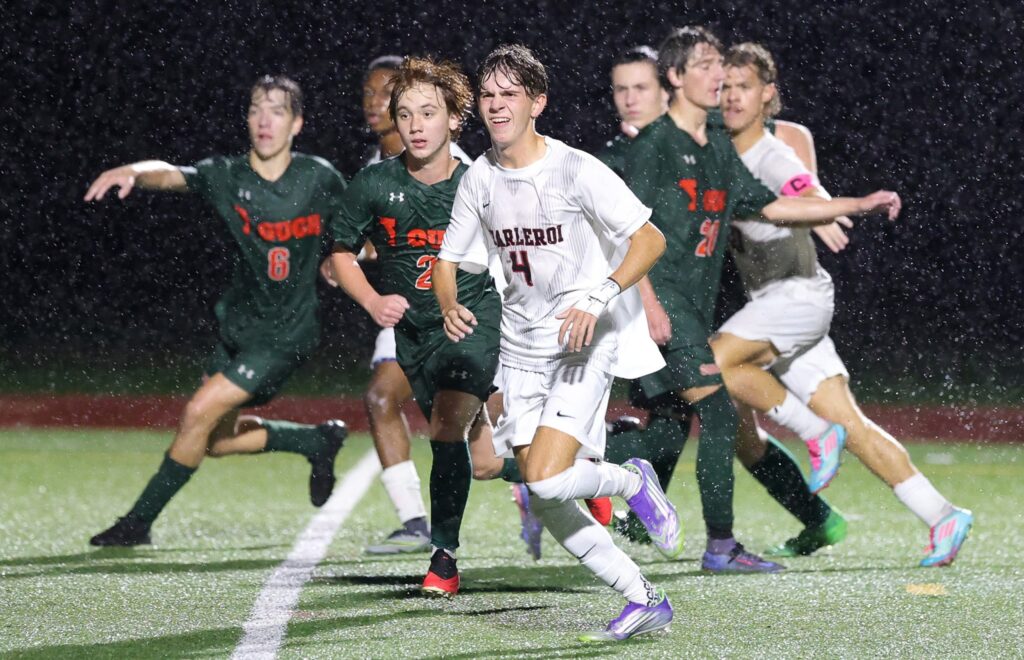 RAINY NIGHT FOR SOCCER - Mon Valley Independent