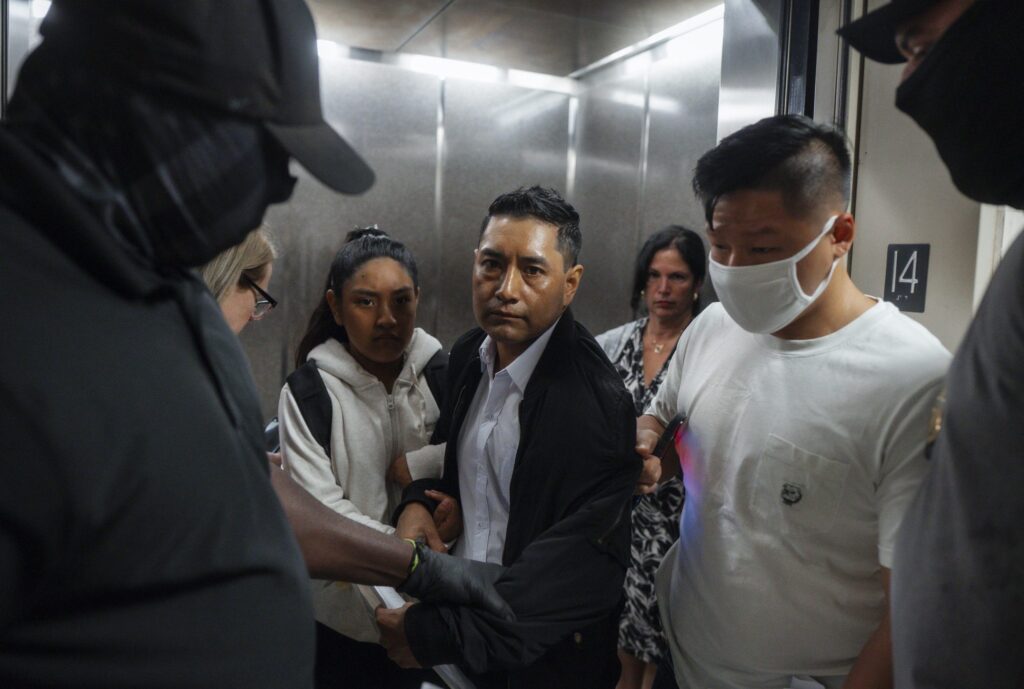 Migrants thought they were in court for a routine hearing. Instead, it ...
