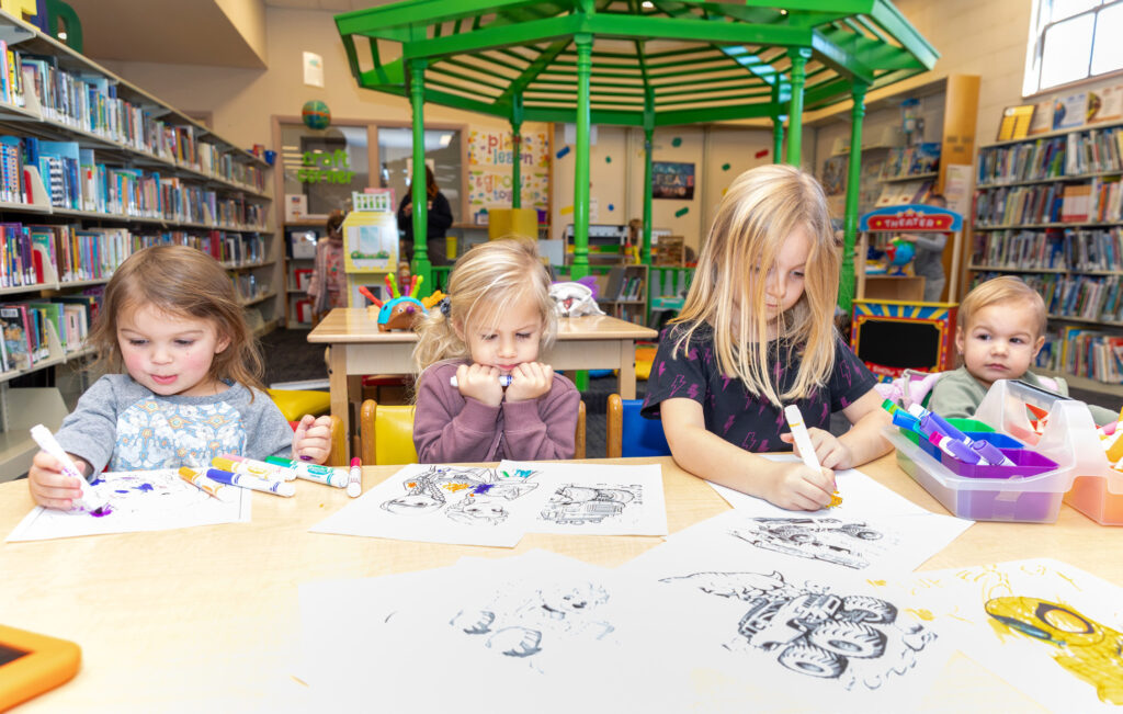 COLORING FUN AT MONONGAHELA PUBLIC LIBRARY - Mon Valley Independent