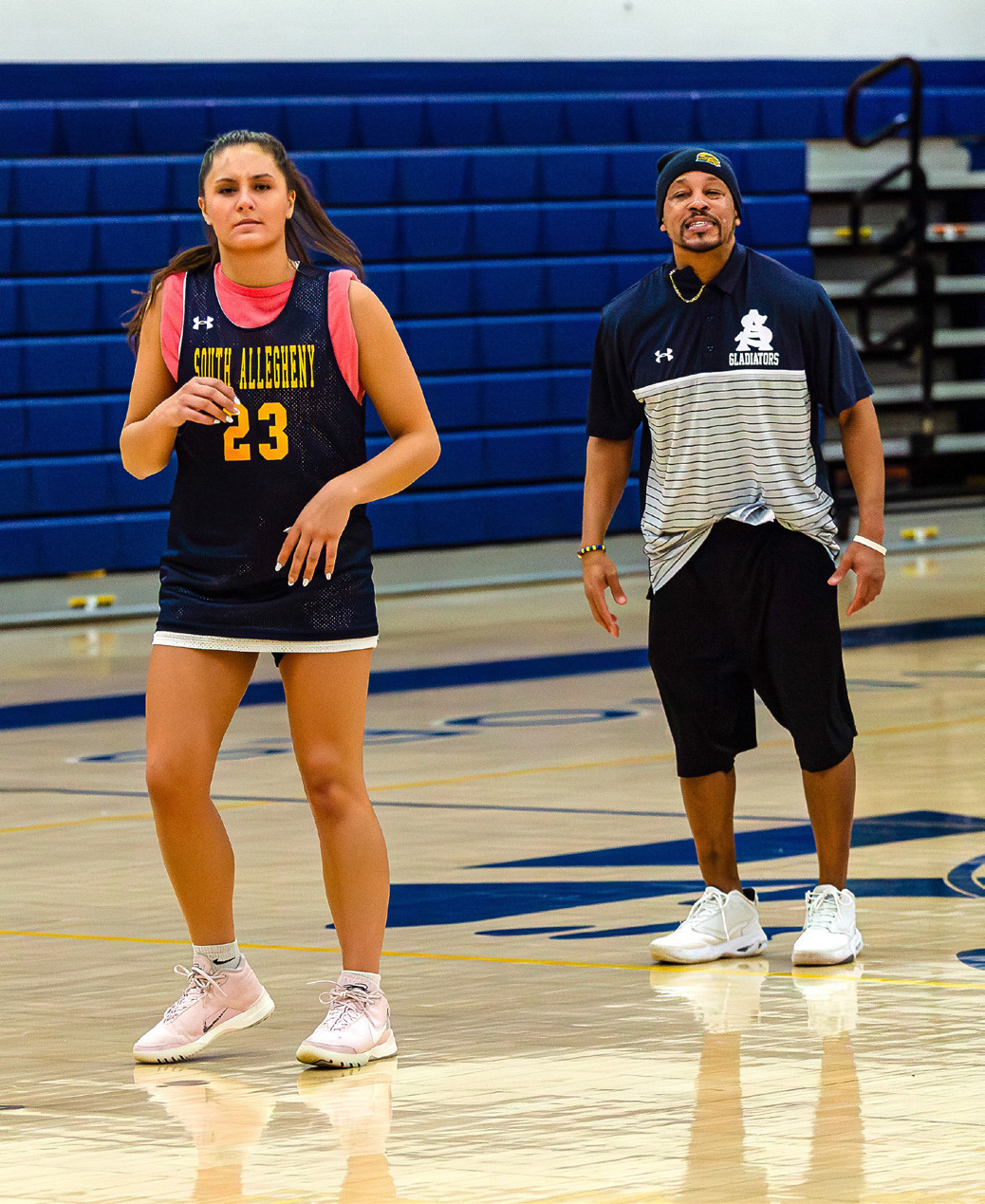 Epps hopes to instill fearlessness in SA girls - Mon Valley Independent