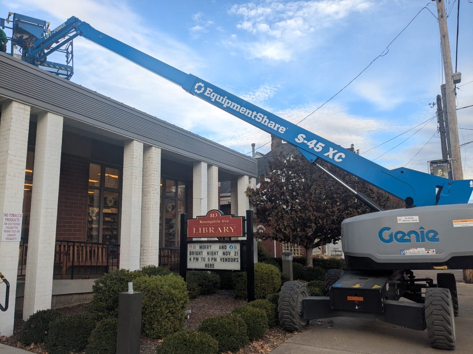Restored Monongahela library clock ticking again - Mon Valley Independent