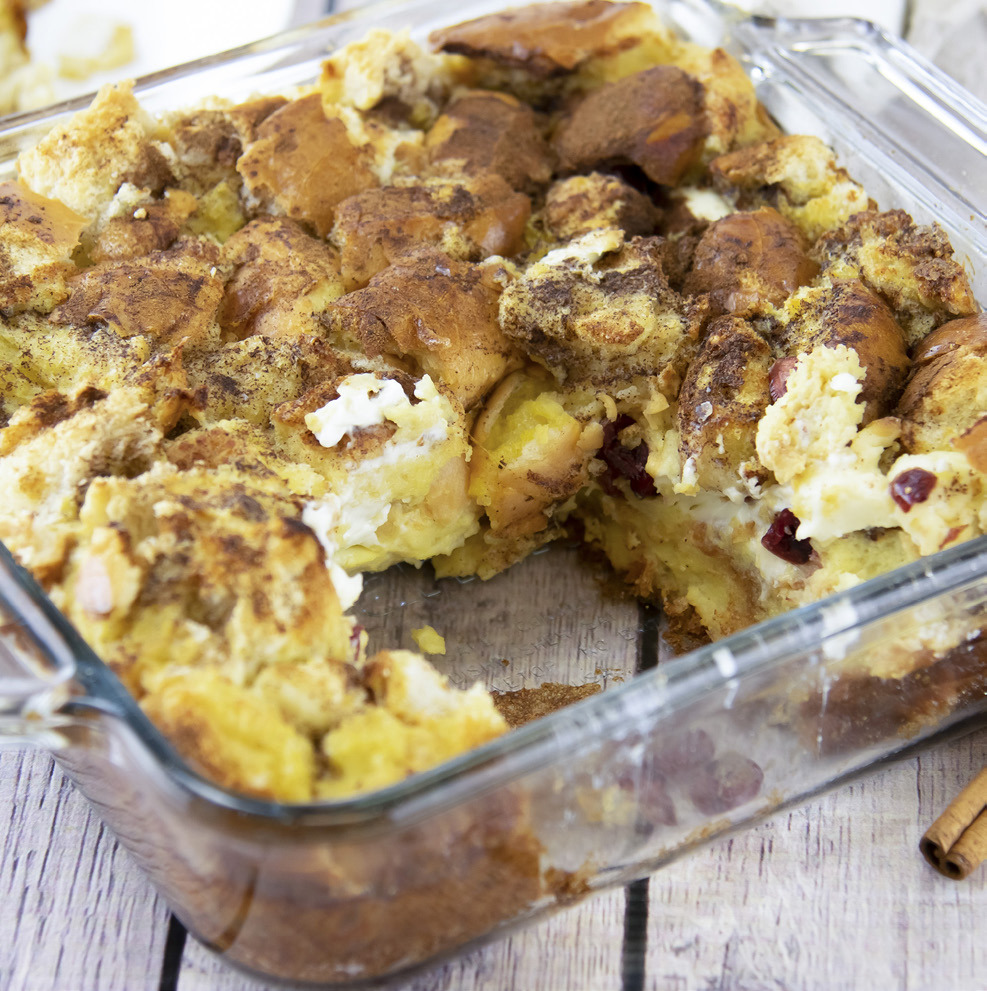 Cranberry Strata is the cherry on top of a sweet brunch bash - Mon ...