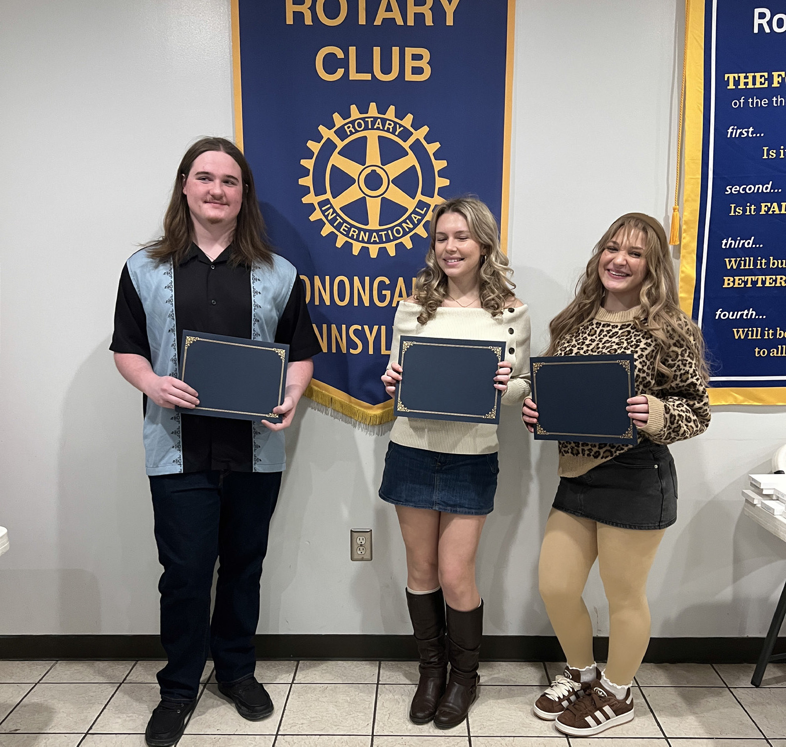 MONONGAHELA ROTARY CLUB JANUARY STUDENTS OF THE MONTH - Mon Valley ...