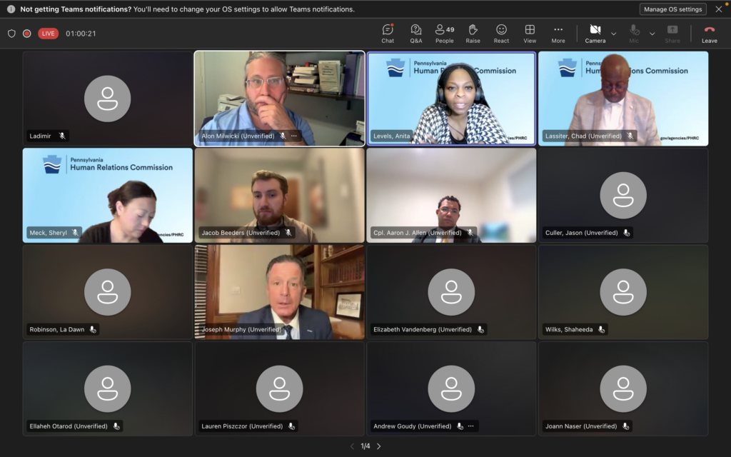 PHRC virtual town hall focuses on racial tensions in Charleroi - Mon ...