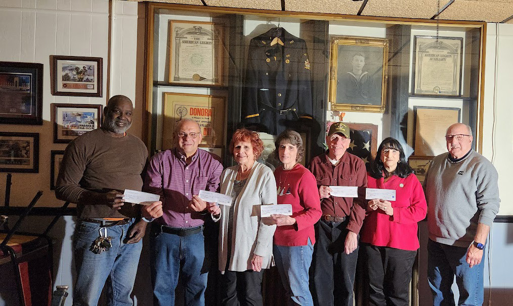 AP DELSANDRO VETERANS MEMORIAL FUND DONATION - Mon Valley Independent