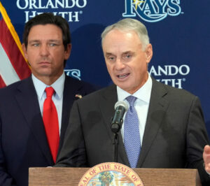 Manfred optimistic major leaguers will play in 2028 Olympics - Mon ...
