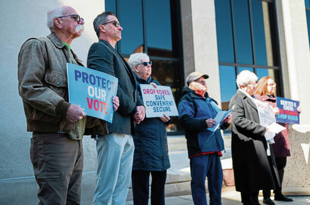 Election bureau director Scott Ross said the county has six drop boxes ...