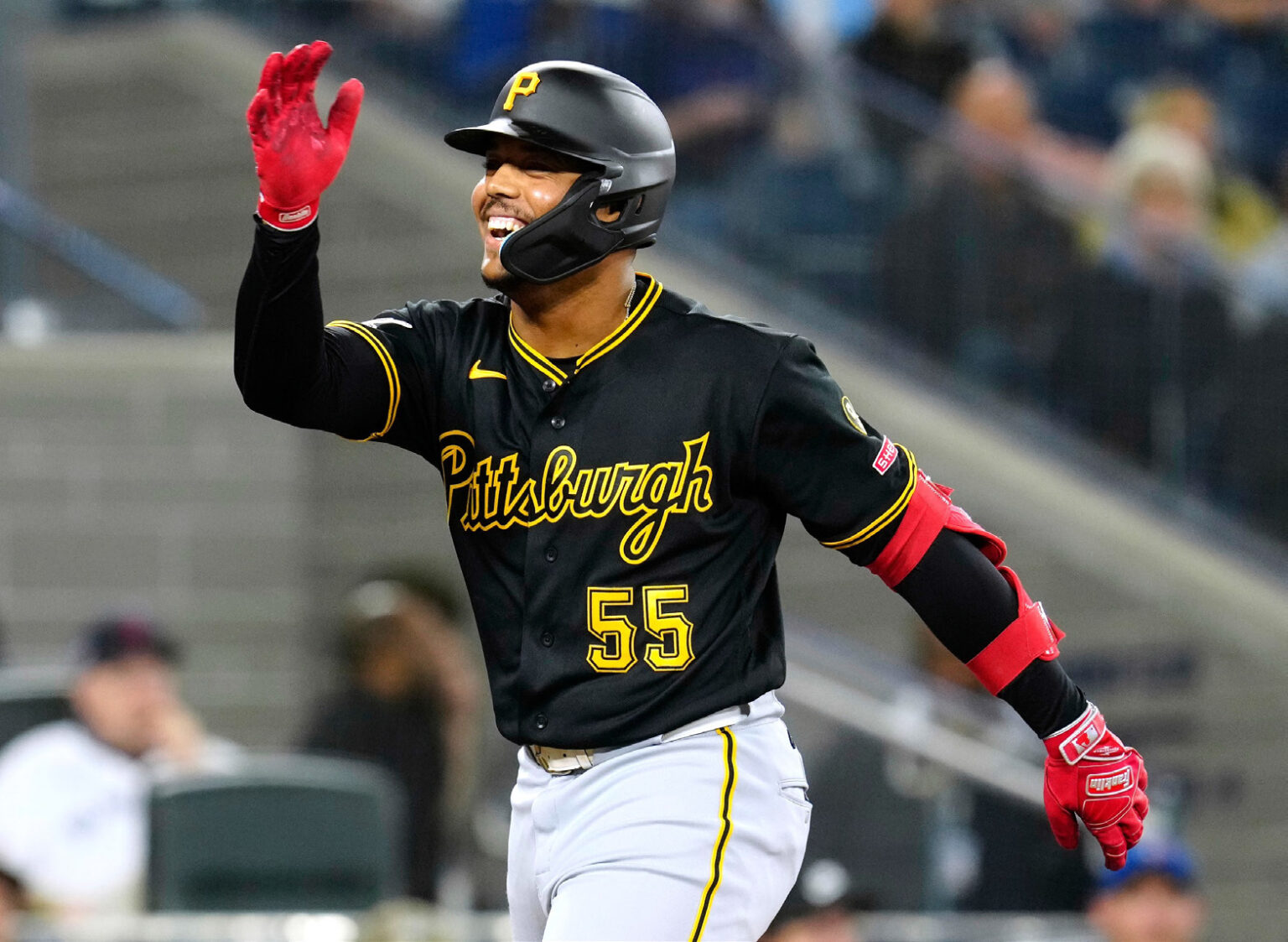 Valdez clubs opposite-field homer for 1st MLB hit - Mon Valley Independent
