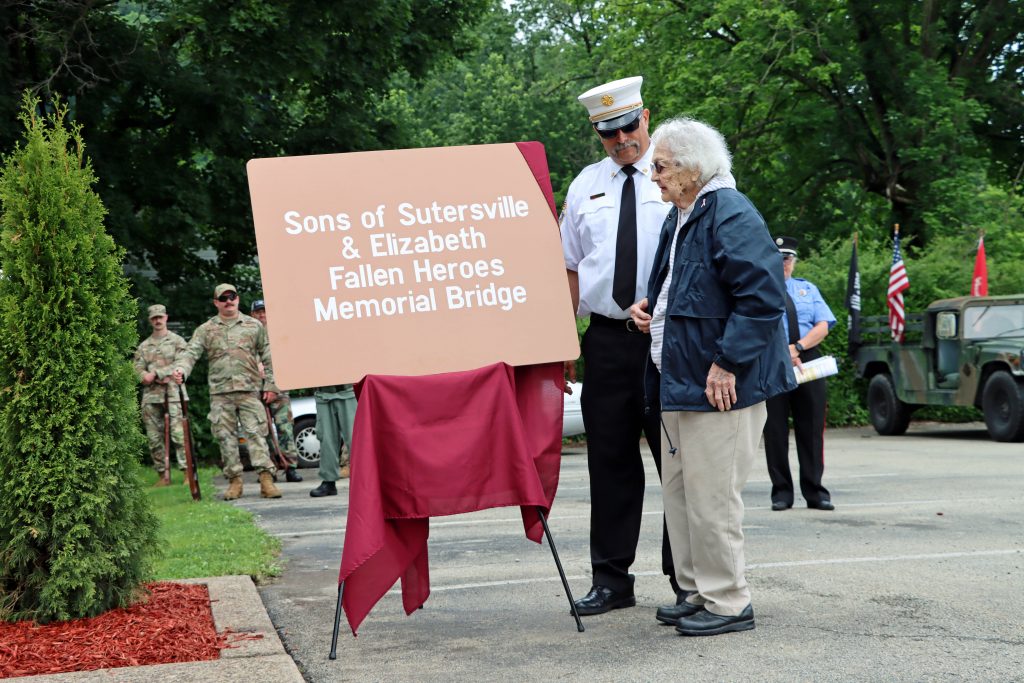 Sutersville holds Bridge Renaming Ceremony - Mon Valley Independent