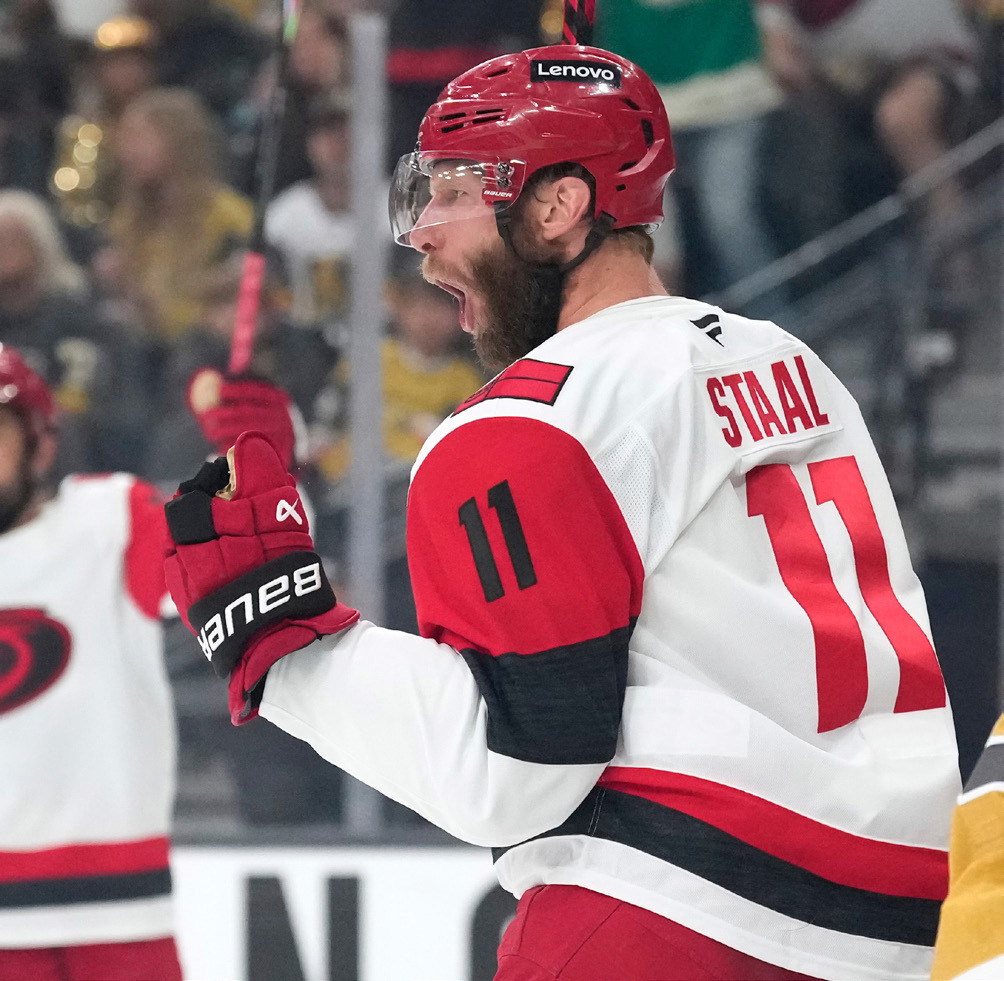 Staal scores twice to even series - Mon Valley Independent